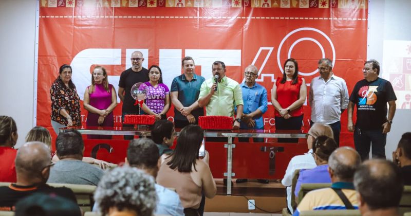 CUT celebra 40 anos em defesa da classe trabalhadora - CUT-CE - Central ...